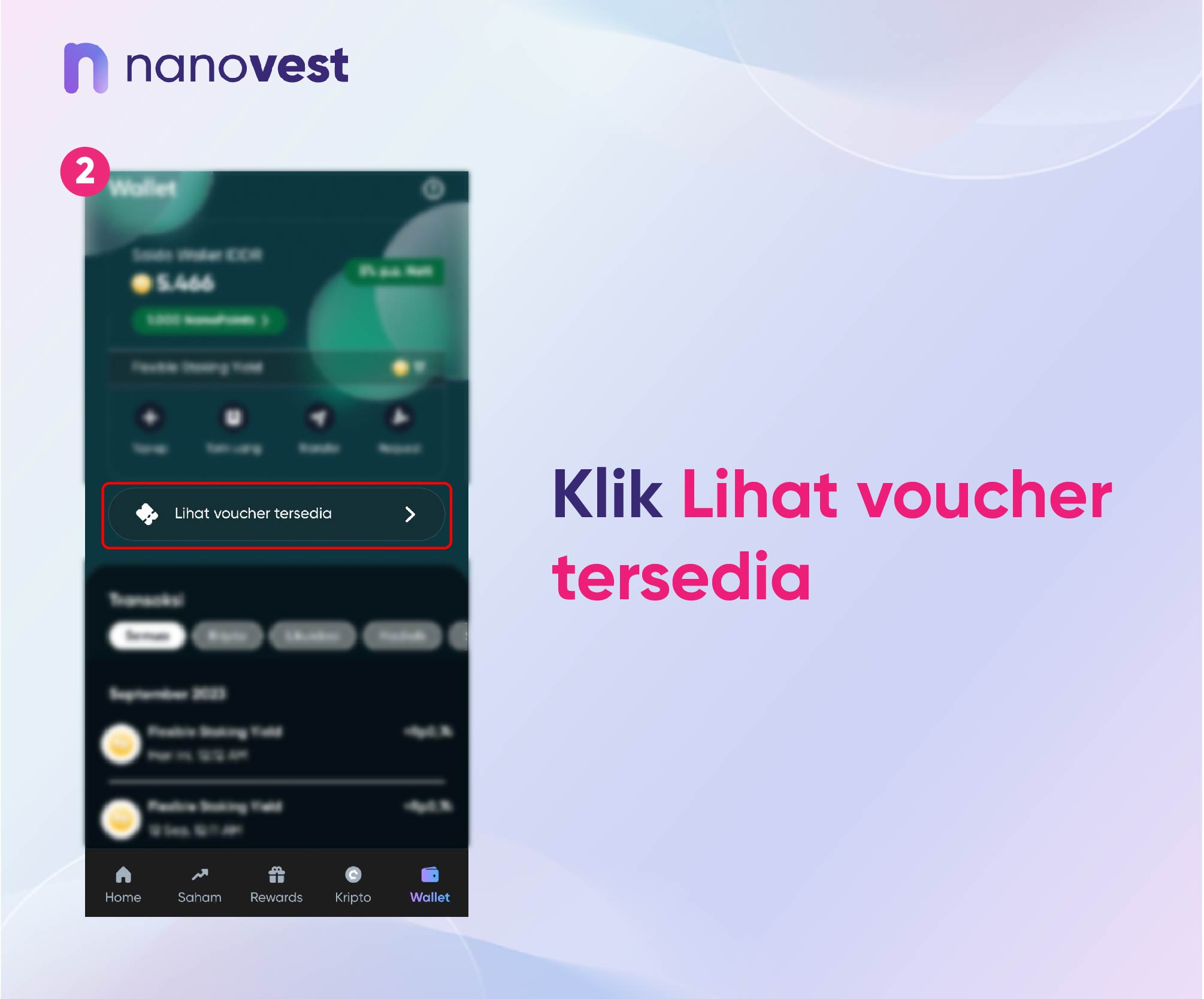 Tutorial Voucher Cashback - Blog Nanovest